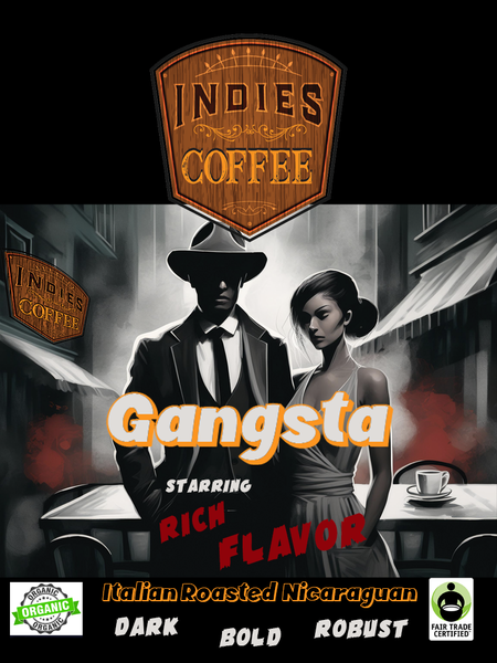 Gangsta Italian Roast K Cups - Indies Coffee Co